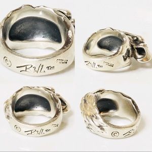Bill Wall Leather | Accessories | Bill Wall Leather Sterling 8k Eagle ...